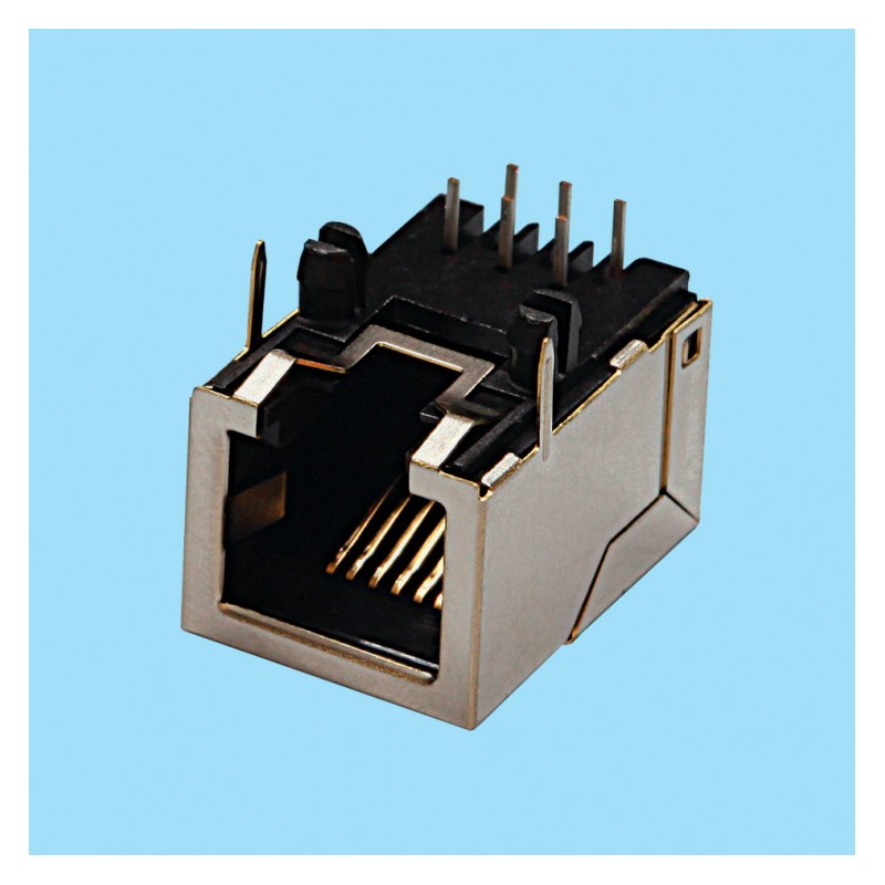 7642 / Side entry SMT shielded jack FCC-68 [Low profile - Shielded ...