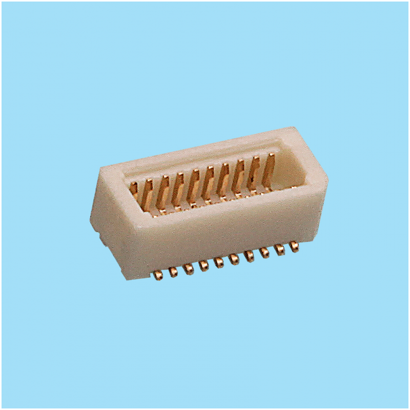 0825 / Female stright SMD connector board to board - Pitch 0,80 mm