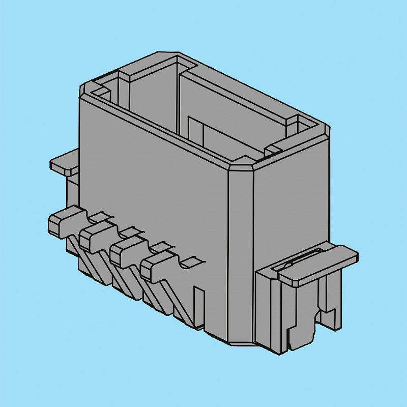 1587 / Single row top entry SMT header