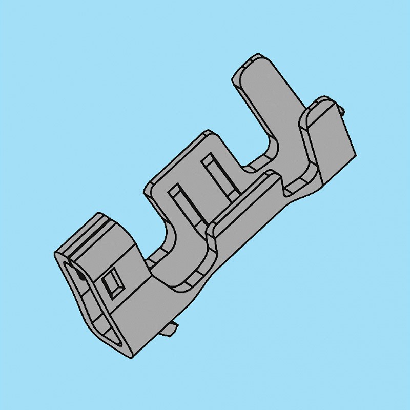 1586 / Crimp terminal Pitch 1,50 mm