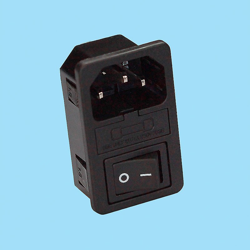 7952 / Conectores AC con interruptor de encendido