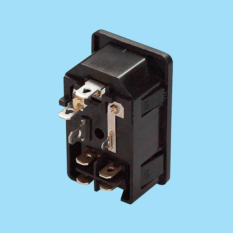 7952 / IEC Connector witch switch on/off - CONEXCON