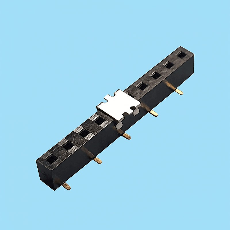 2110 / Female stright connector single row SMD 3.50 mm - Pitch 2,54 mm