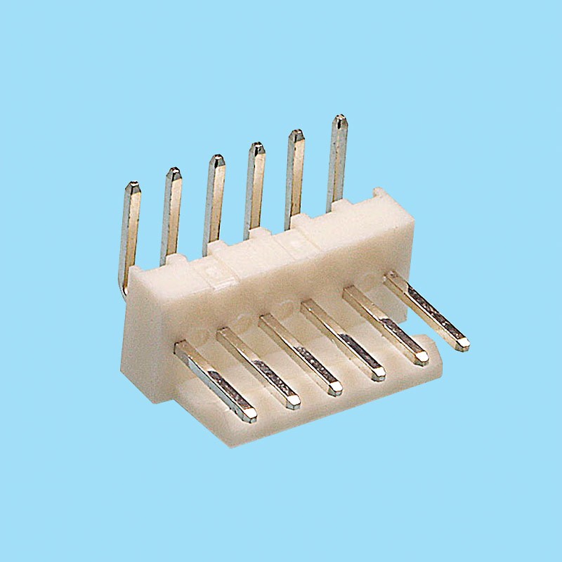 2546 / Polarized angled header - Pitch 2,54 mm