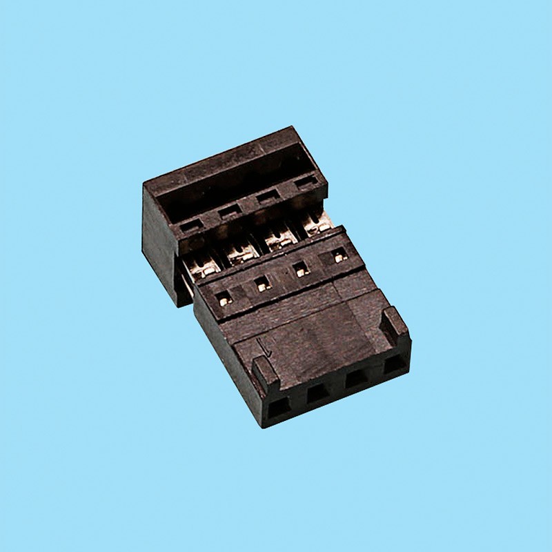 2344 / Conector female single row (IDC) - Pitch 2,54 mm