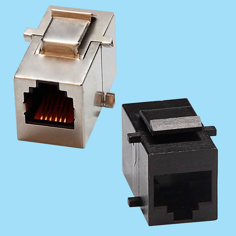 Modular coupler Jack CONEXCON. Conecta con plugs modulares FCC-68 ...