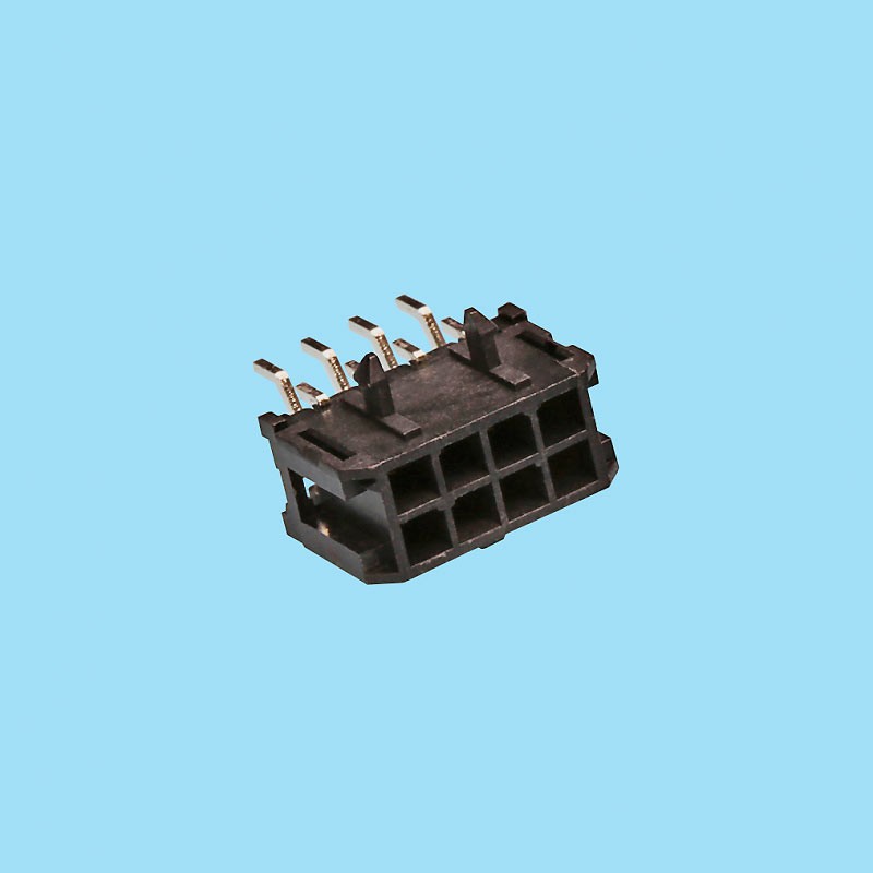 5760 | Micro conector macho acodado de potencia SMD - Paso 3,00 mm 5760 | Micro conector macho acodado de potencia SMD - Paso 3,00 mm