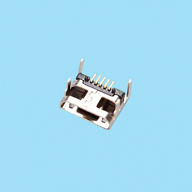 5573 / Micro USB connector female SMD angled - MICRO USB