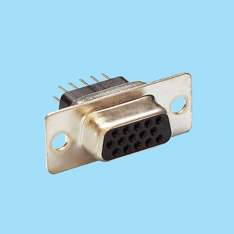 8083 / Female connector SUB-D High Density stright