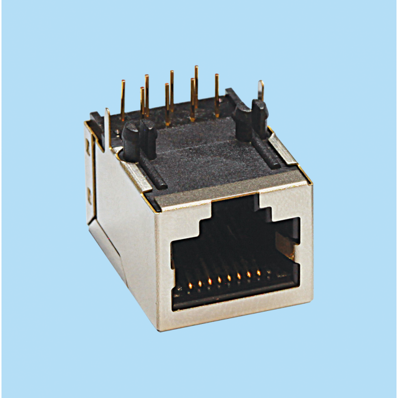 7653 / Side entry SMT shielded jack FCC-68 [Low profile - Shielded ...