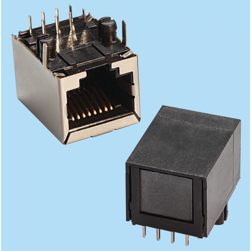 7659 / Side entry SMT shielded jack FCC-68 [Shielded/Unshielded - With ...